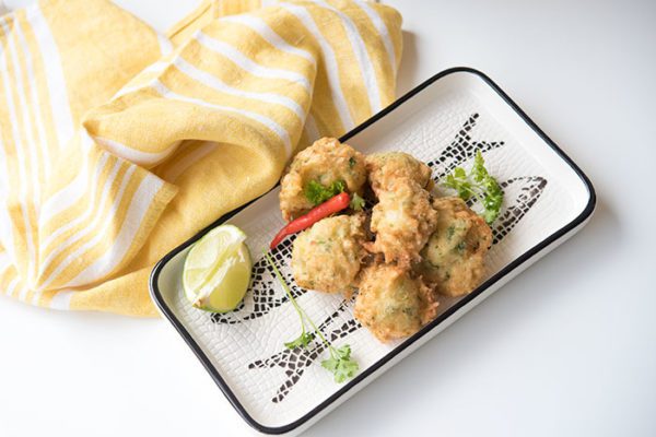 Sauce Chien with Accras de Morue (Salted Cod Fish Fritters) - Lets Eat ...