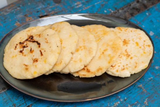 Authentic Colombian Arepas - Colombian Cheese Arepa Recipe - Lets Eat ...